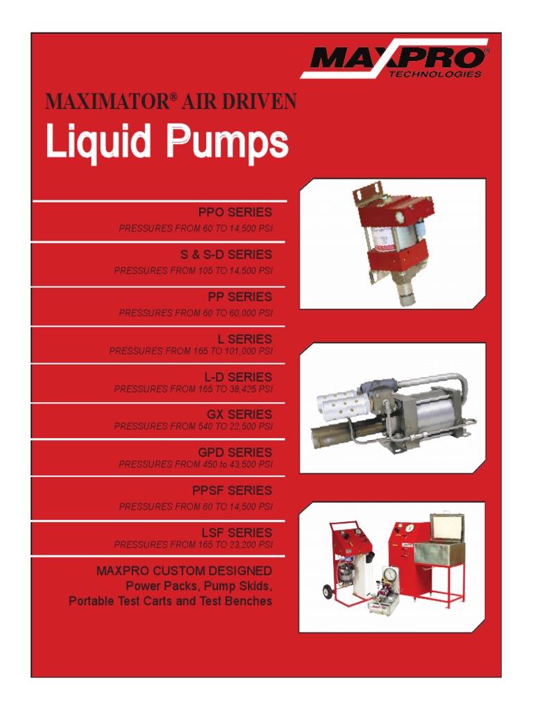 Pump Catalog R 11 - 2020 | PDF | Pump | Pressure