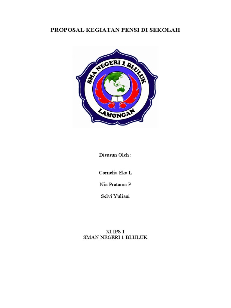 Contoh Proposal - Kegiatan - Di - Sekolah (XI IPS 1) | PDF