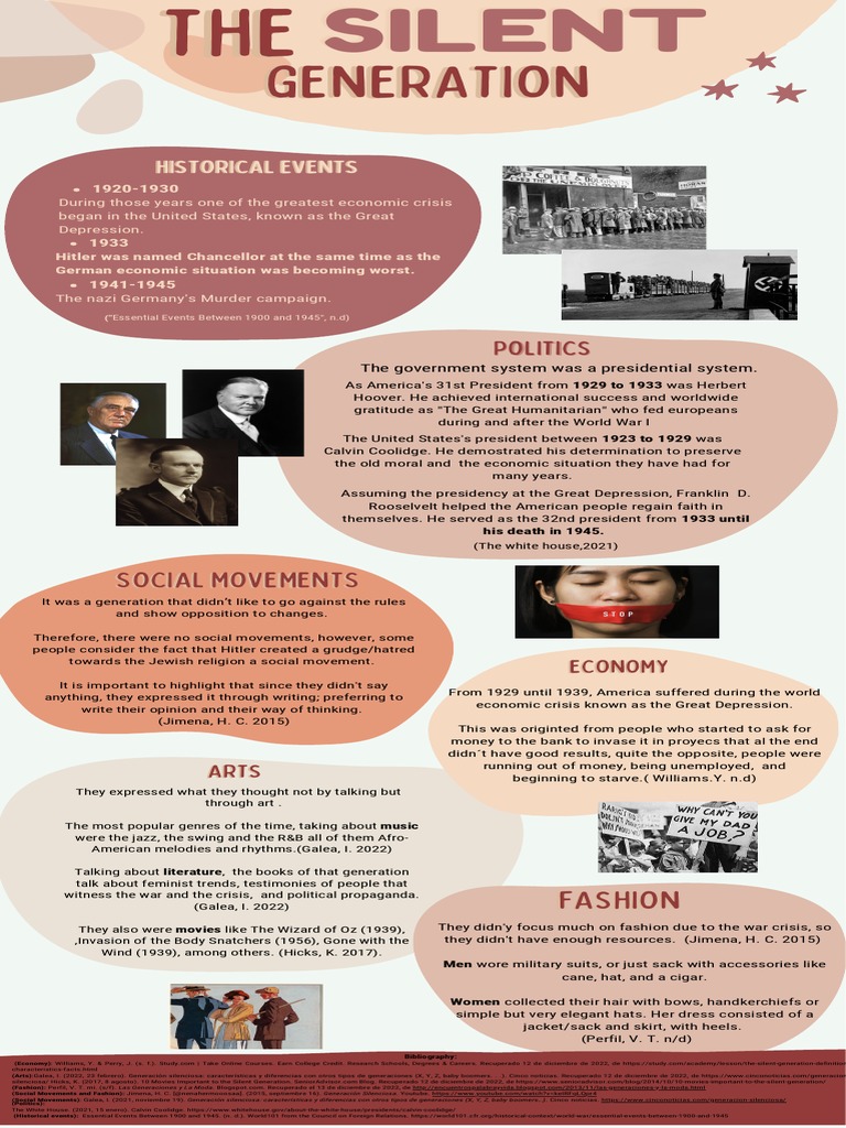 Characteristics of the Silent Generation | PDF | Great Depression ...