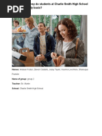 Sba Sample - Csec Math | PDF | Questionnaire | Chart