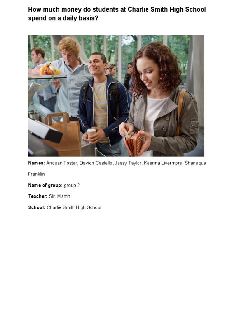 Mathematics SBA Group 2 | PDF | Survey Methodology | Questionnaire