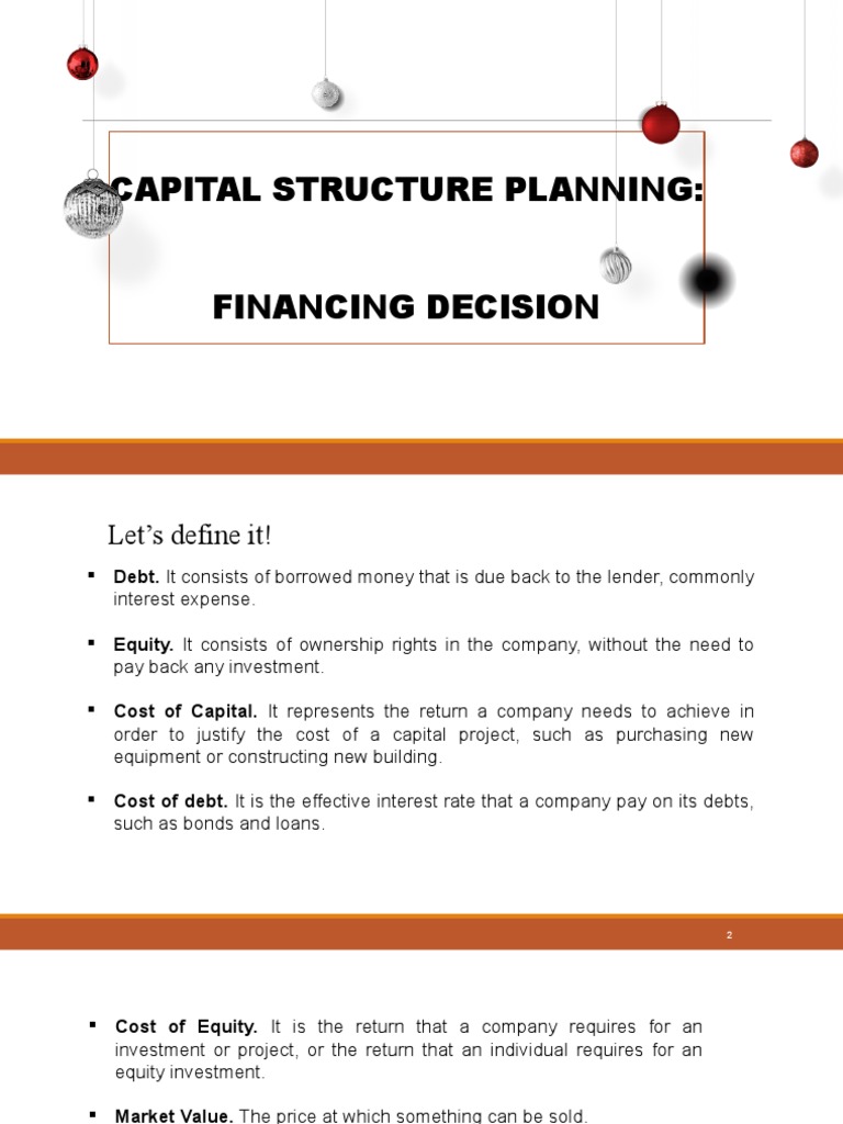 QLesson 3 Capital Structure | PDF | Capital Structure | Cost Of Capital