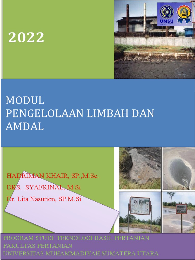 MODUL VIII Pengelolaan Limbah Dan AMDAL | PDF
