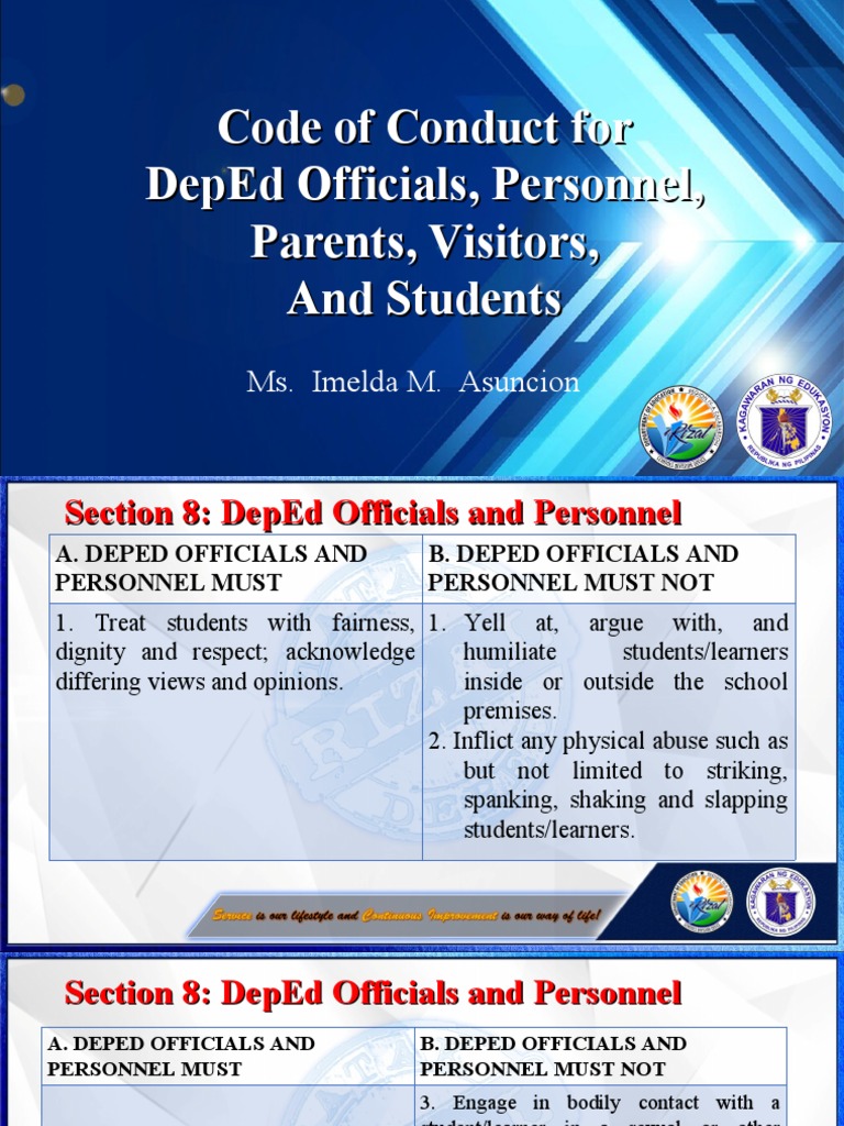 Code of Conduct | PDF | Learning | Social Media