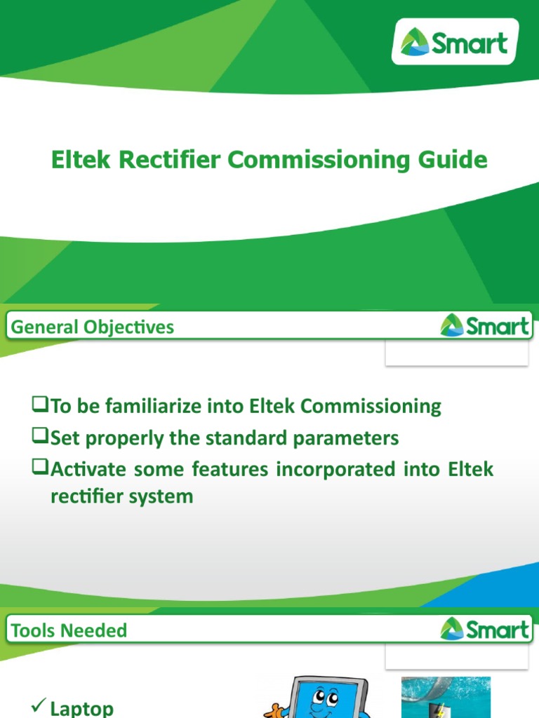 Eltek Commissioning Guide | PDF
