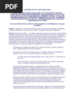 Ra 11930 Osaec | PDF | Internet | Children's Rights