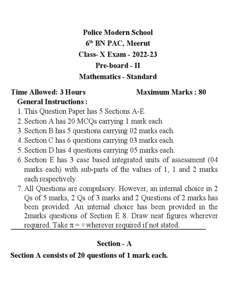 Pre Board 2 | PDF | Circle | Heart Rate