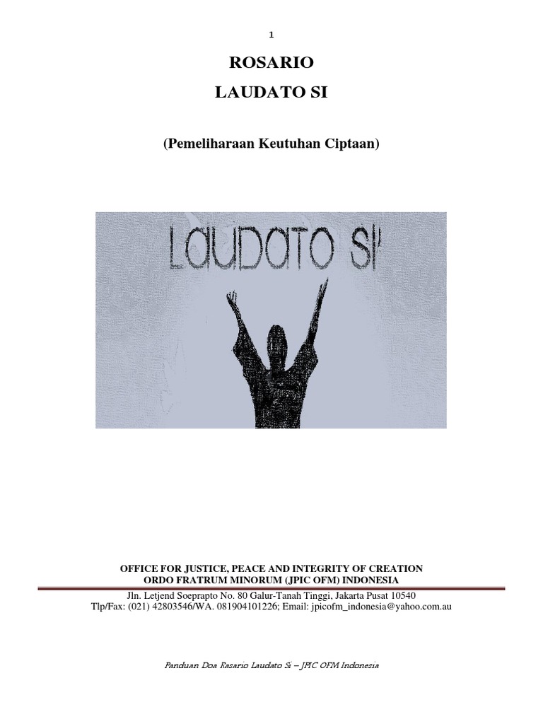 Rosario Laudato Si | PDF