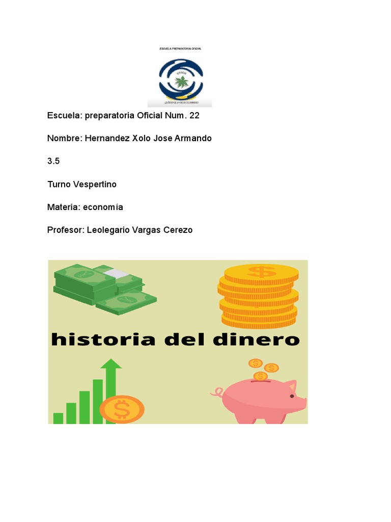 Historia Del Dinero | PDF | Moneda | Dólar de los Estados Unidos