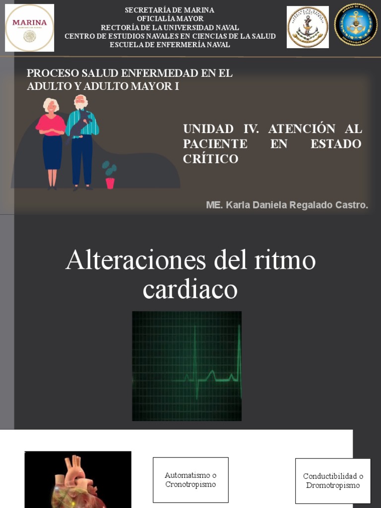 Alteraciones Del Ritmo Cardiaco | PDF