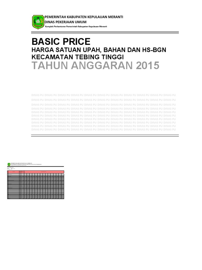 Basic Price 2020 | PDF