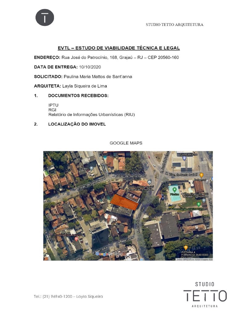 Evtl Estudo de Viabilidade Técnica e Legal - PDF | PDF