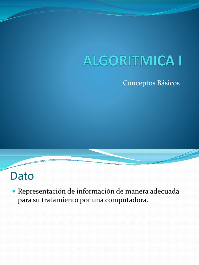 Cap 1 | PDF | Lenguaje de programación | Algoritmos