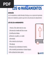 10 Mandamientos Ilustrados | PDF | Diez Mandamientos | Dios