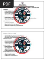 SDRRM Action Plan 2023-2024 | PDF | Emergency Management | Occupational Safety And Health