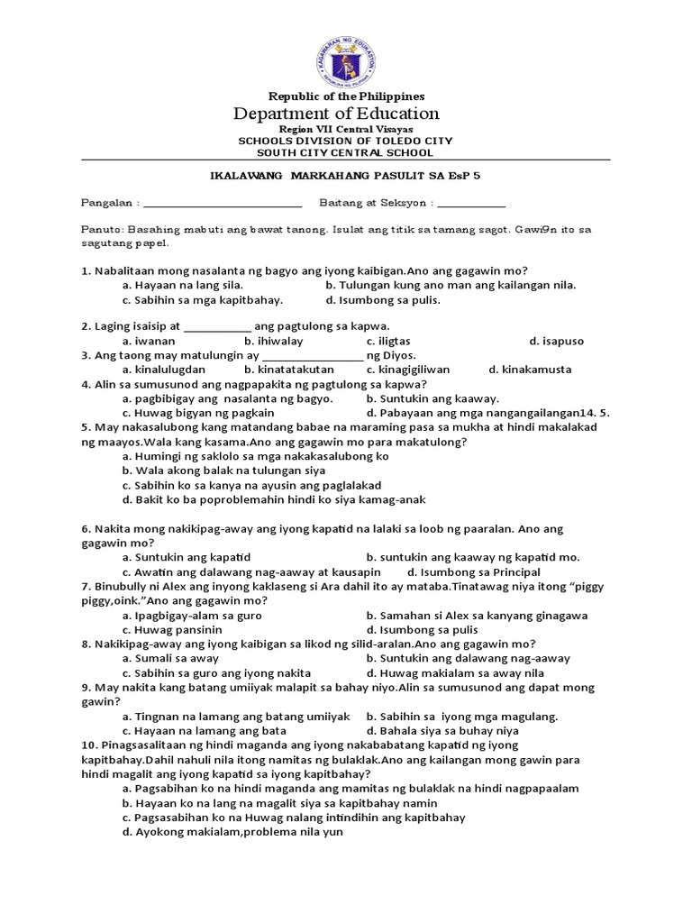 1st Pt Esp Pdf