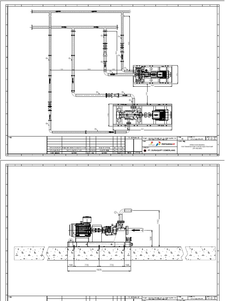 Fab. Piping SP1-NGL-P-005 & P-006 | PDF