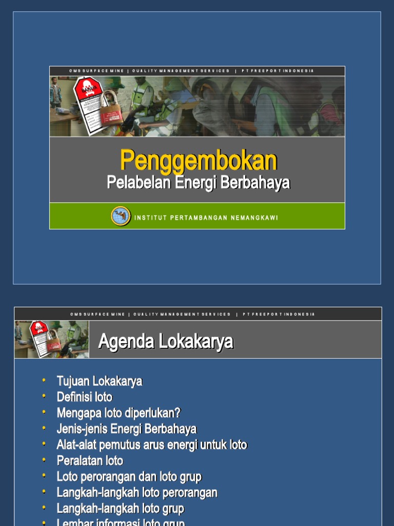 LOTO Training | PDF