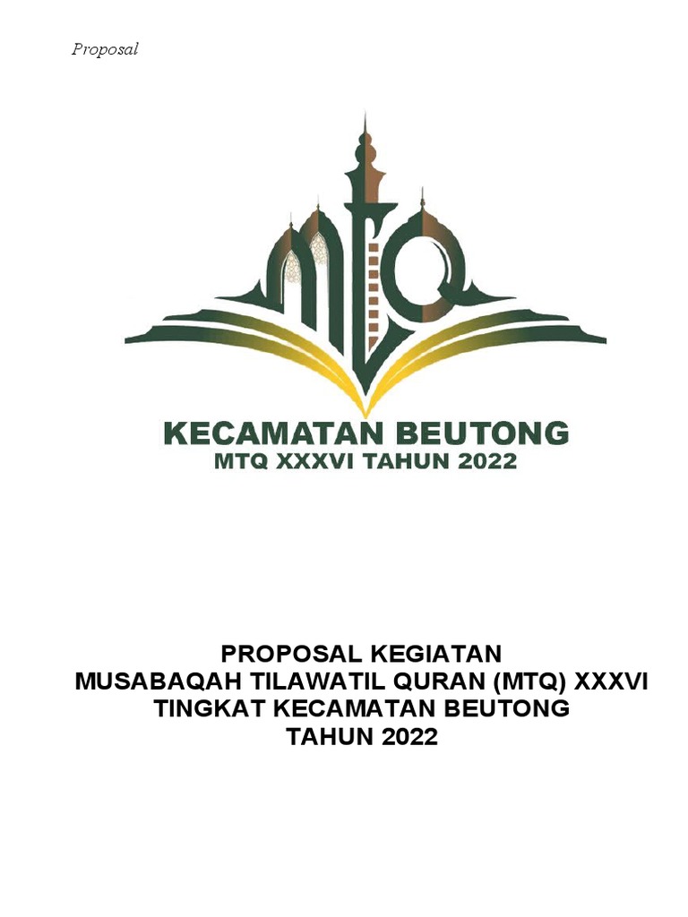 Proposal MTQ | PDF