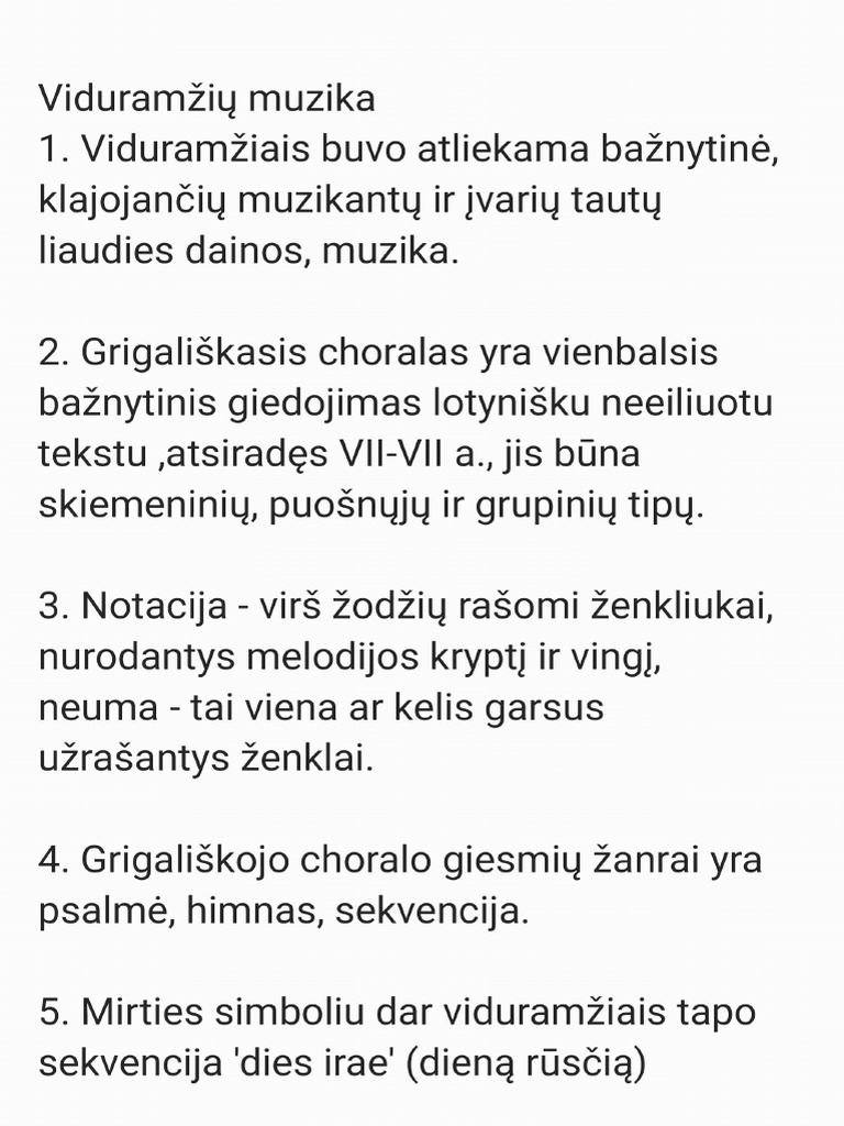 Muzika - Teorija | PDF