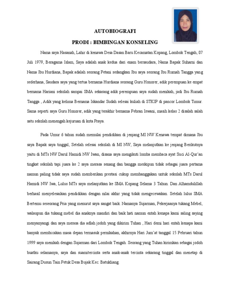 Autobiografi Pdf