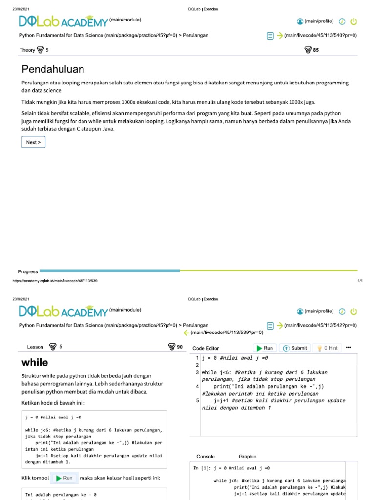 Perulangan Atau Looping | PDF
