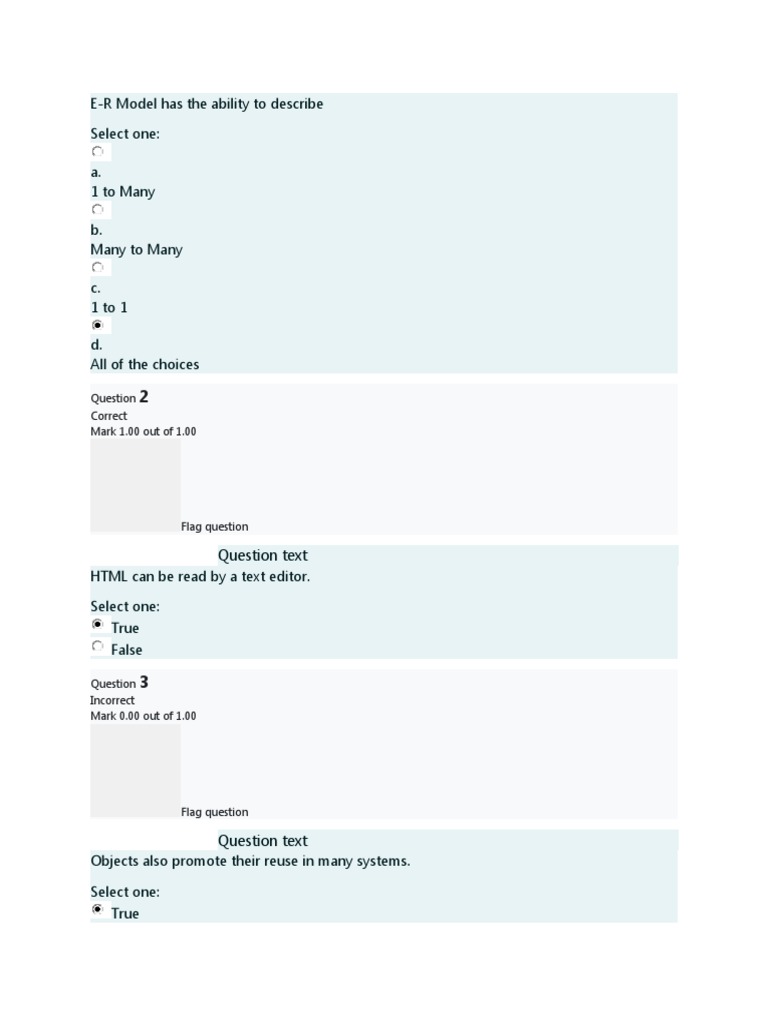 System Analysis Final Exam | PDF | Class (Computer Programming ...
