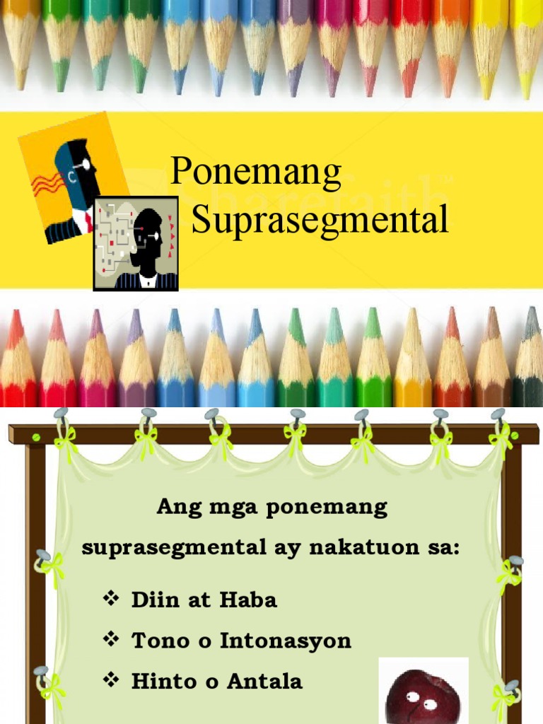 Ponemang Suprasegmental | PDF | Language Arts & Discipline