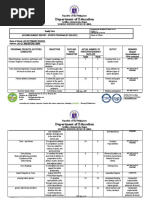 Activity Matrix Intrams | PDF