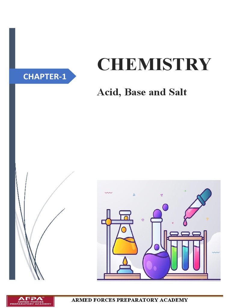 Acid, Base & Salt | PDF | Hydroxide | Sodium Hydroxide