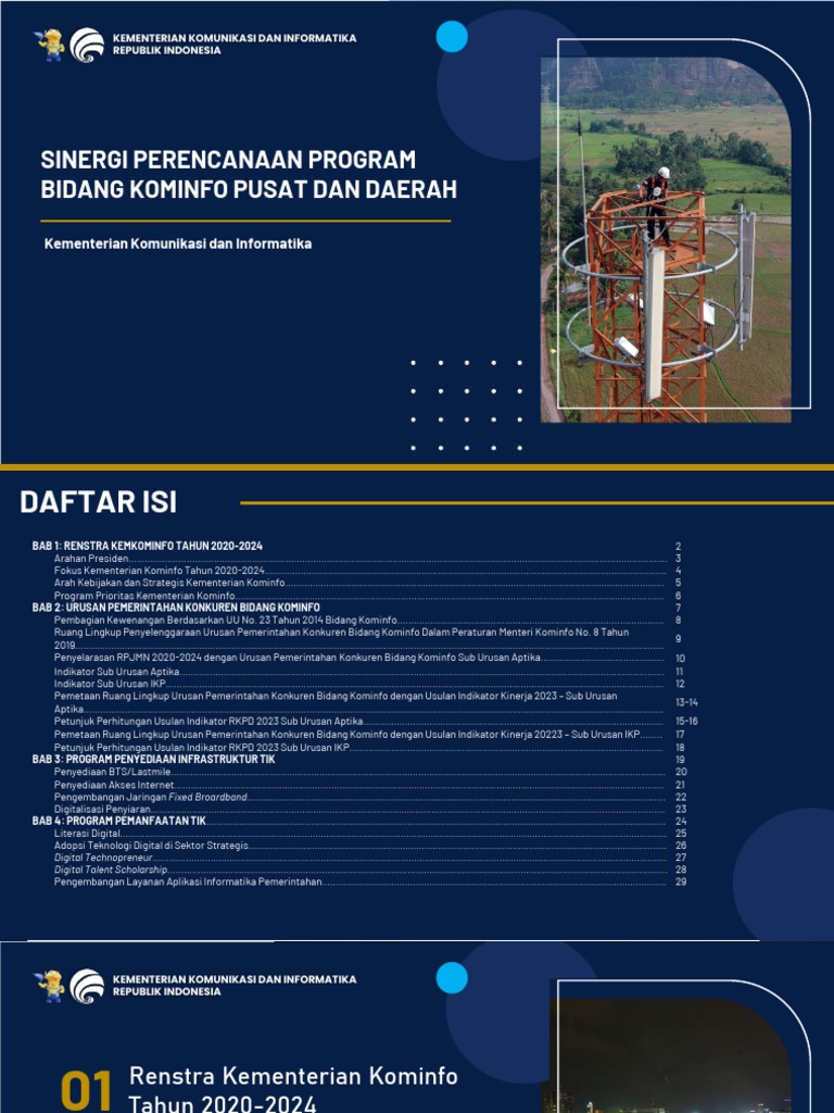 Pilar Transformasi Digital Kominfo 2020-2024 | PDF | Bisnis