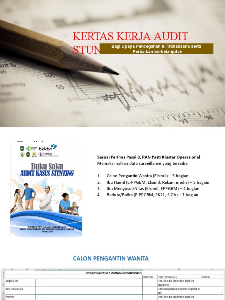KERTAS KERJA AUDIT STUNTING KRM | PDF