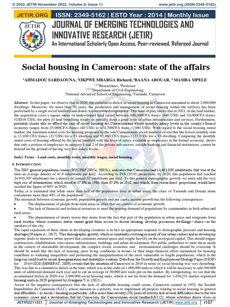 Jetir 2211521 | PDF | Taxes | Employment