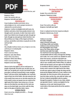 English Mass Commentator Guide | PDF | Mass (Liturgy) | God The Father