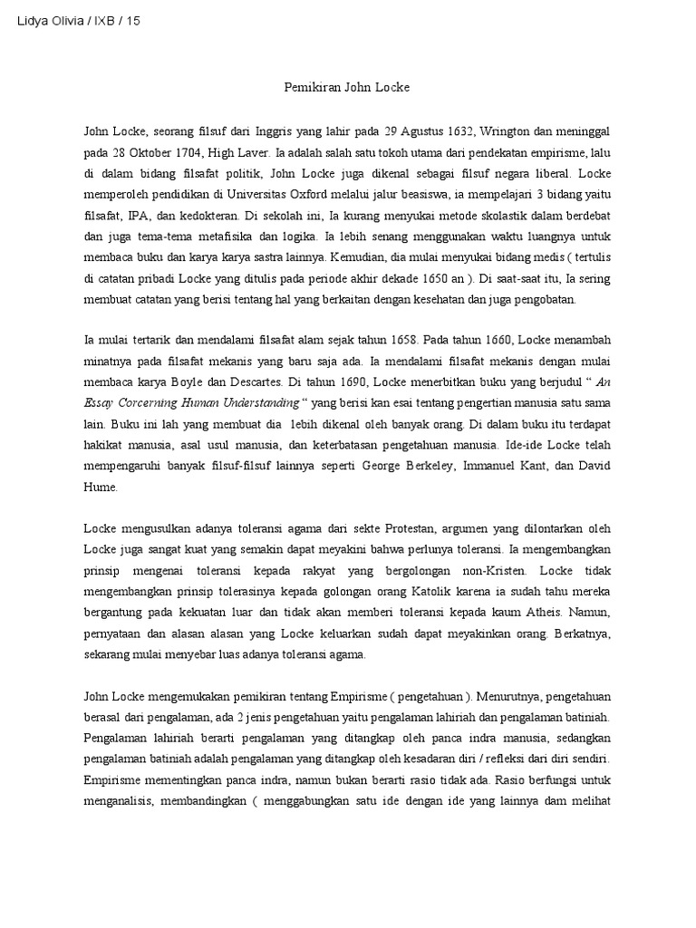 Lidya Olivia - PAS Semester 1 | PDF