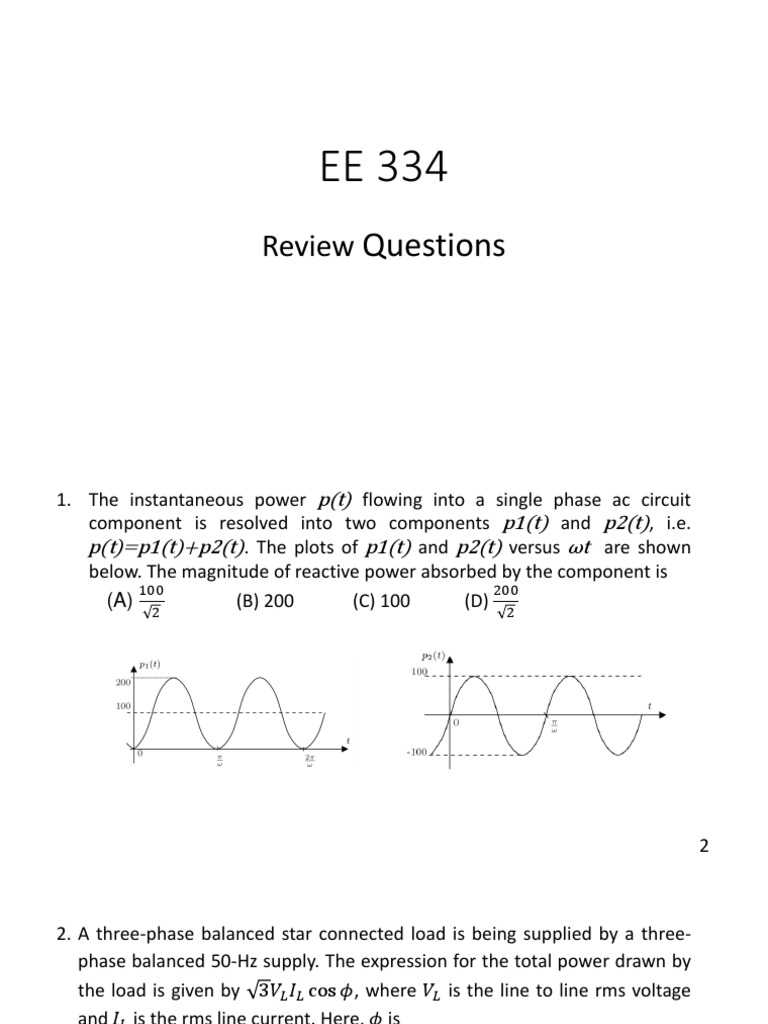 PowerPoint Presentation | PDF | Ac Power | Power (Physics)