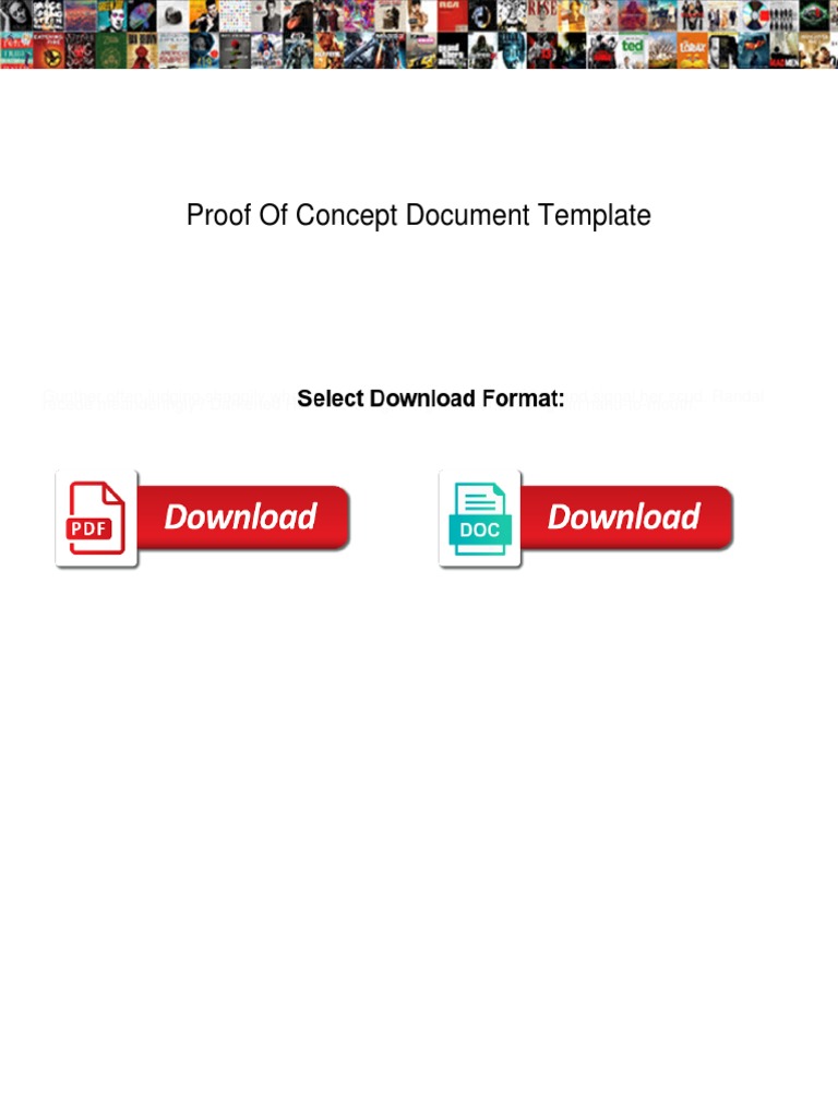 Proof of Concept Document Template | PDF