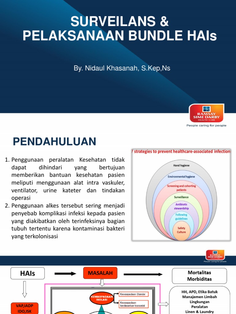 Materi SURVEILANS & BUNDLE HAIs - 2021 | PDF
