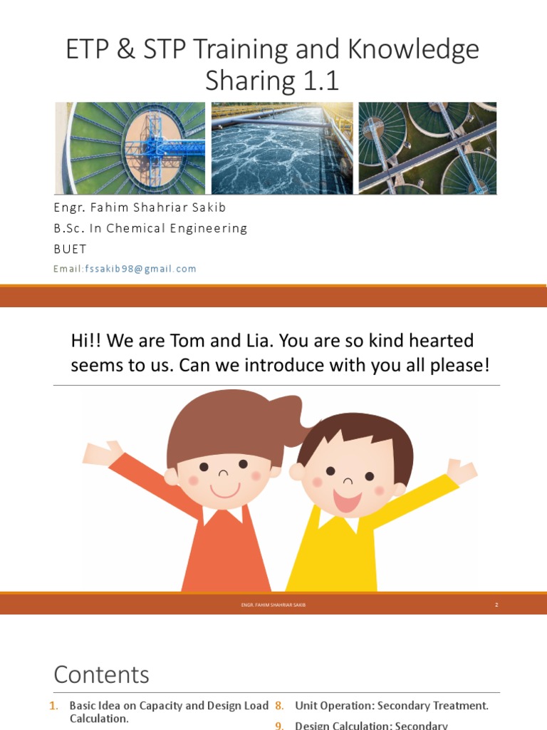 ETP & STP Training 1.2 | Download Free PDF | Sewage Treatment ...