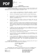 PhilGEPS Sworn Declaration | PDF | Sole Proprietorship | Affidavit