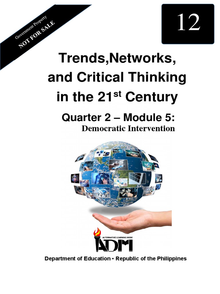 Trends Networks and Critical Thinking in the 21st Century Q4 Module 5 ...