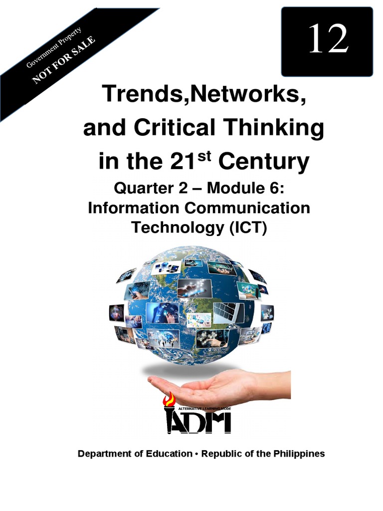 Trends Networks and Critical Thinking in The 21st Century Q4 Module 6 v4 | Download Free PDF ...