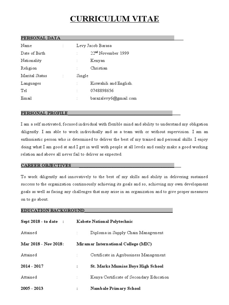 Curriculum Vitae | PDF | Cognitive Science | Cognition