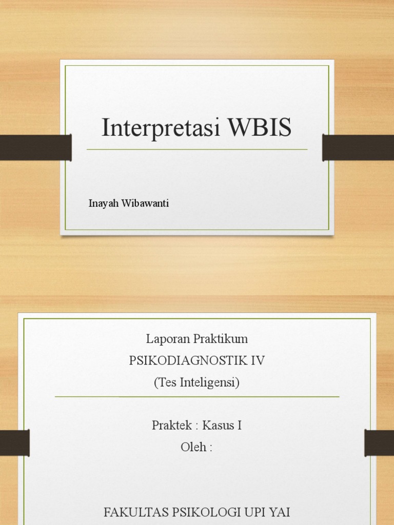 120 - 20221124084953 - Interpretasi Dan Laporan WBIS Online | PDF