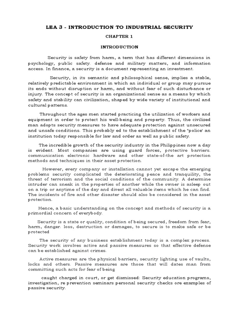 Lea 3 Chapter 1 2 | PDF | Lighting | Security Alarm