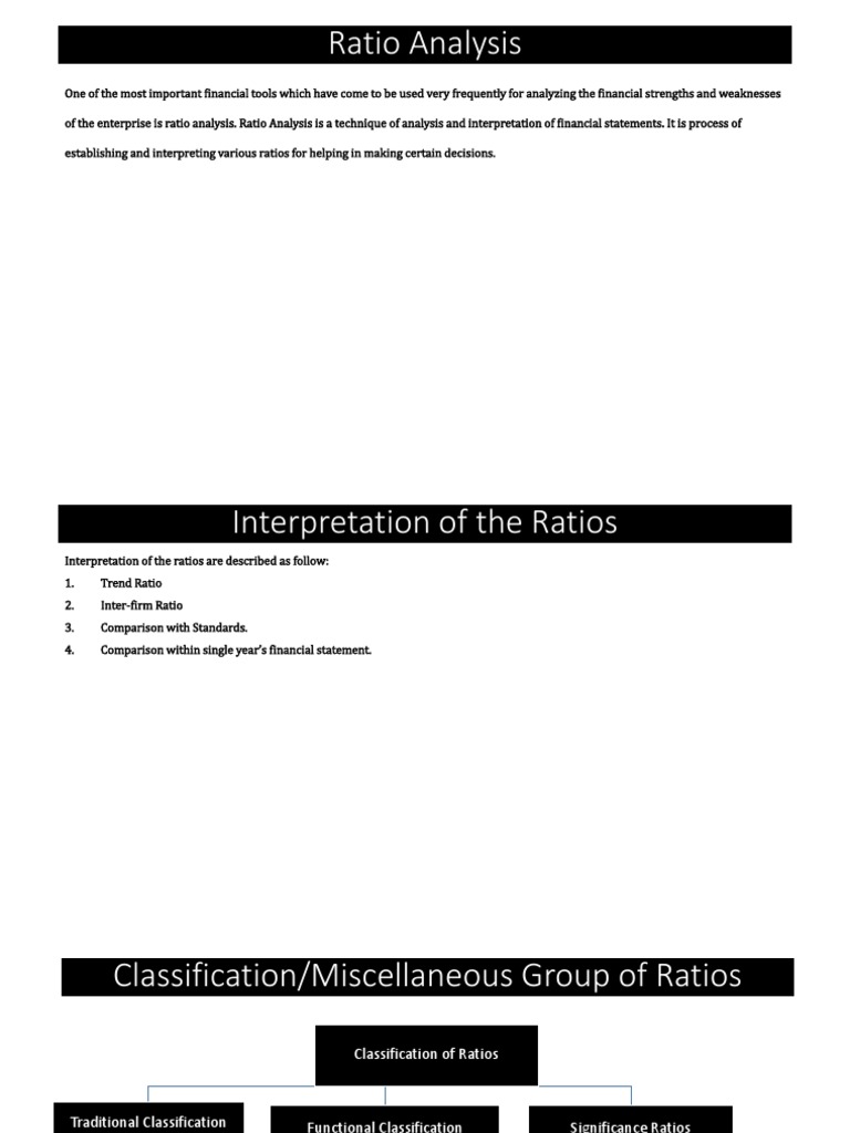 A Comprehensive Guide to Ratio Analysis: Calculating Key Financial ...