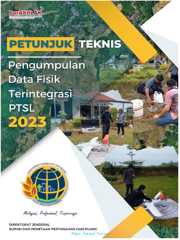 Juknis Pengumpulan Data Fisik Terintegrasi PTSL 2023 | PDF