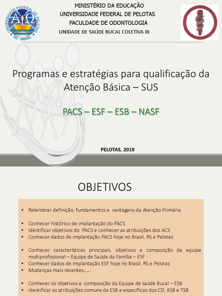 Pacs Esf Esb 2019 2 - PDF | Download grátis PDF | Enfermagem | Odontologia