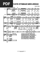 Catholic Swahili Songs Maneno Ya Wimbo | PDF