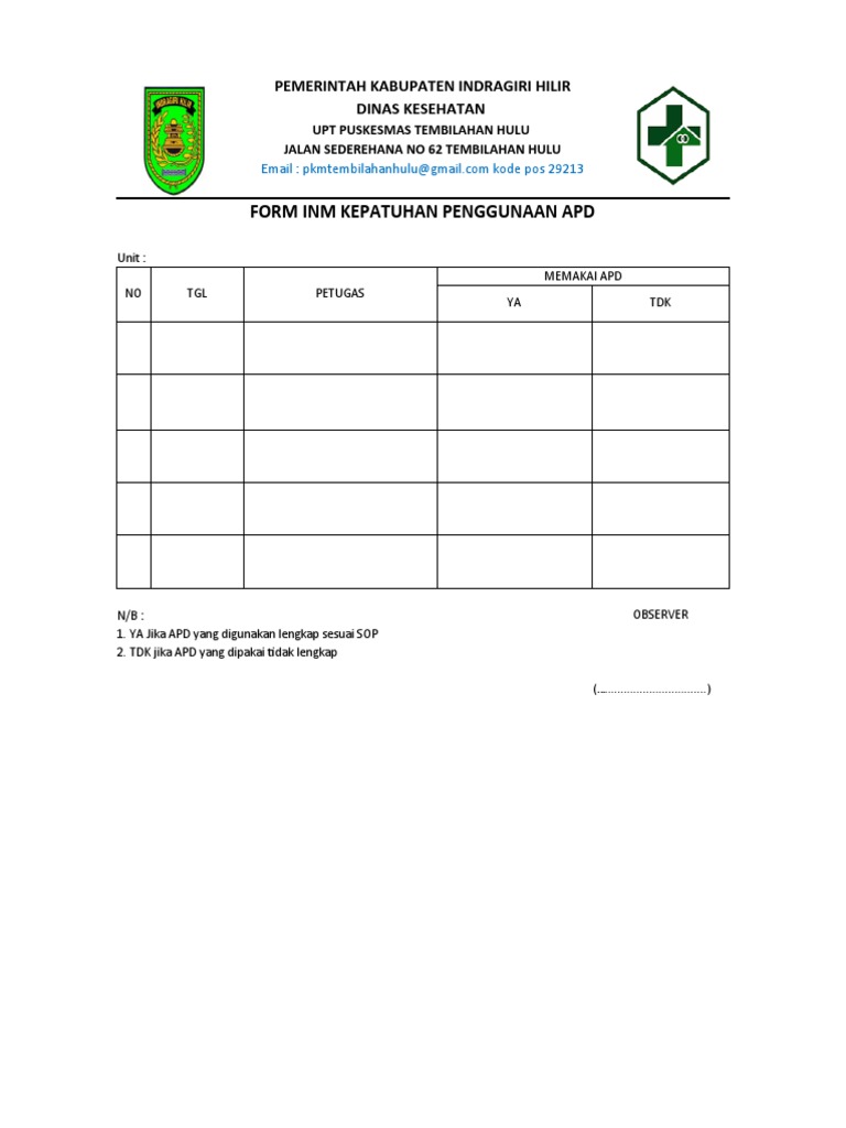 Format Inm Apd | PDF